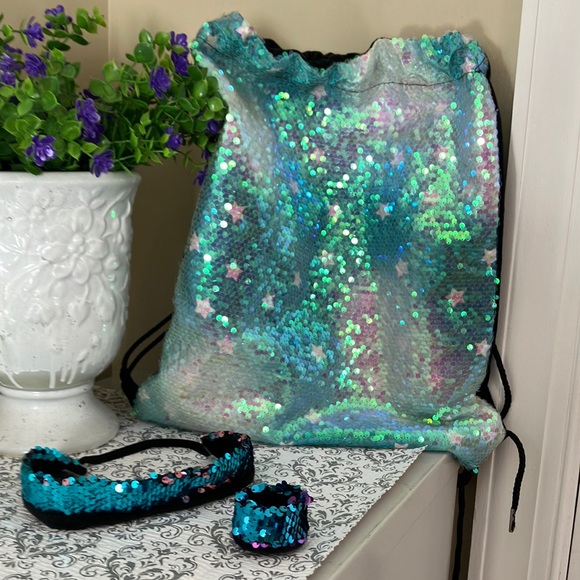 None | Other | Shimmer Bling Backpack | Poshmark